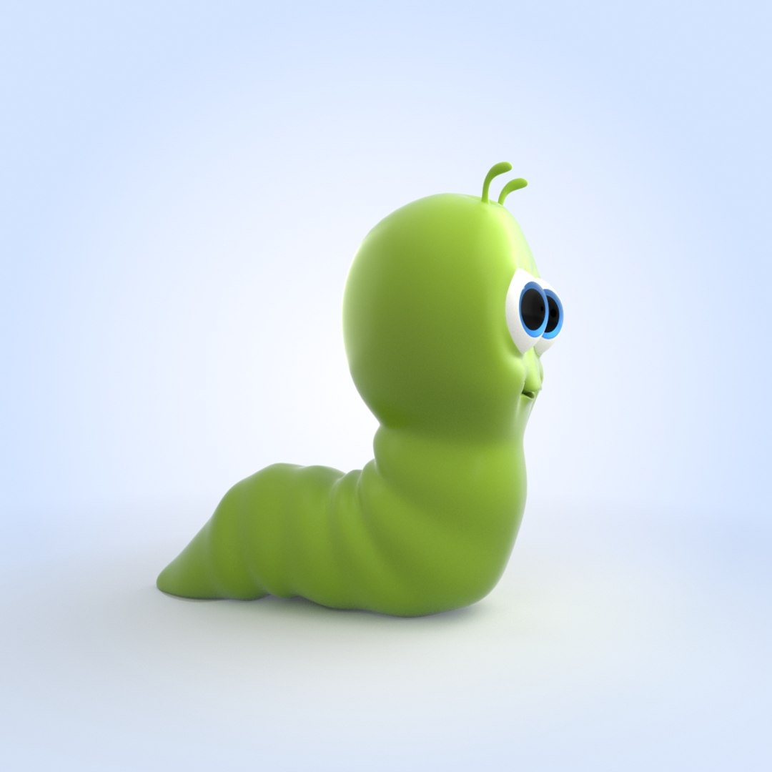 Worm 3D Model - TurboSquid 1813812