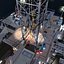 Oil Rig Night Scene Max