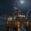 Oil Rig Night Scene Max