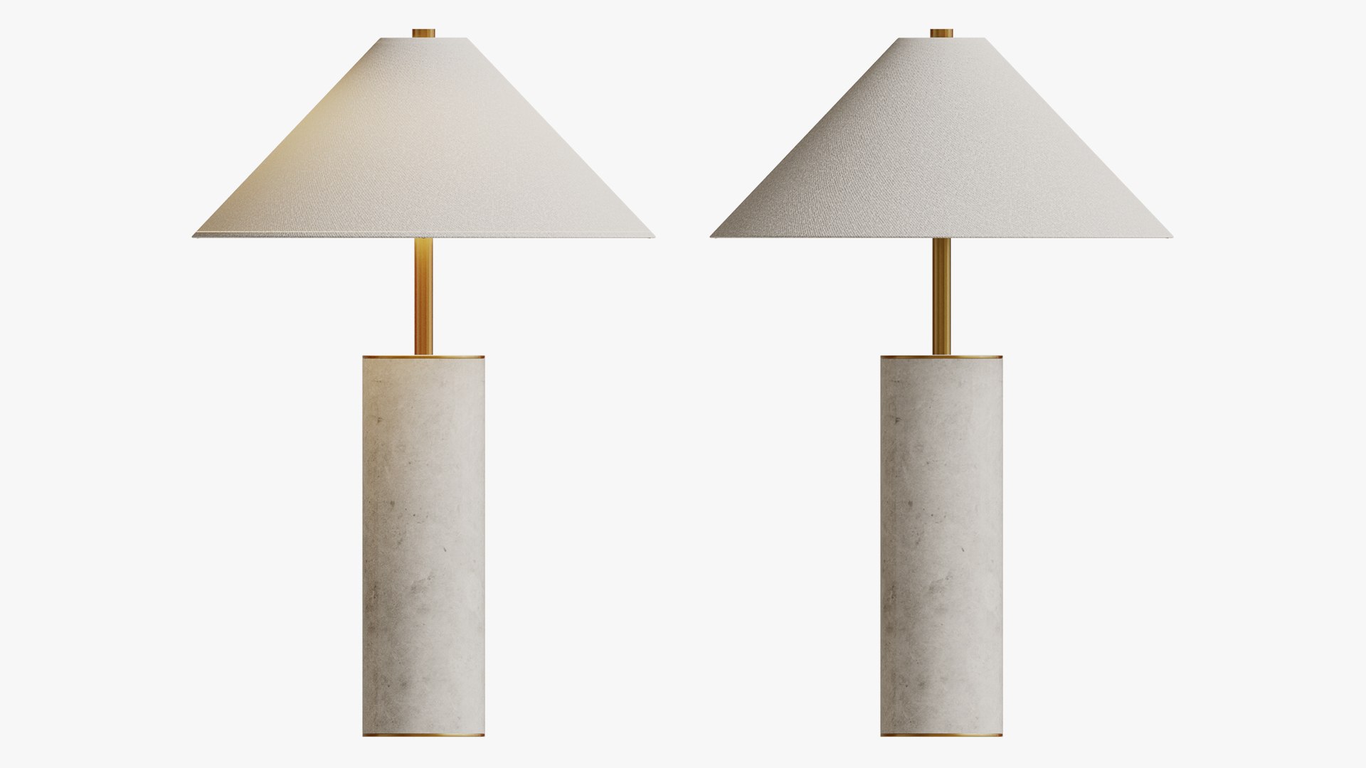 Adelaide Marble Table Lamp 3D Model - TurboSquid 2269091