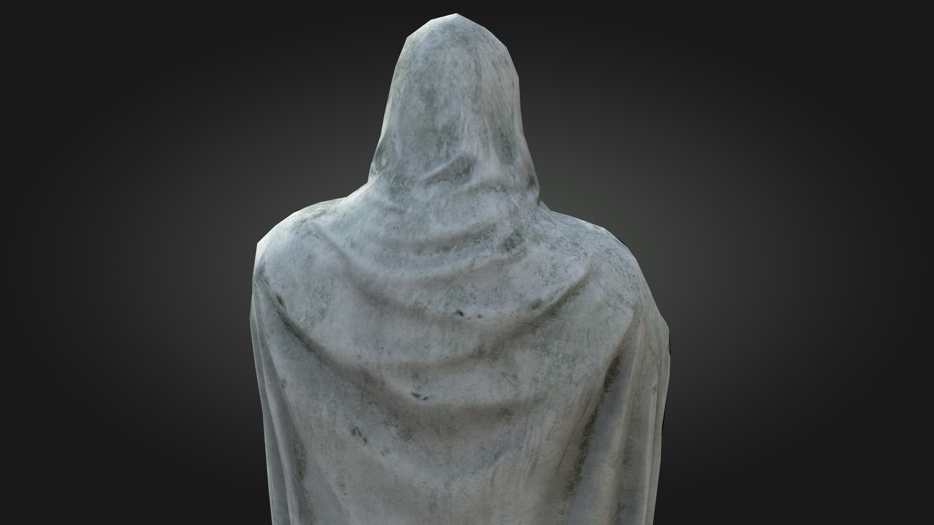 Ancient plaster statue knight 3D model - TurboSquid 1710672