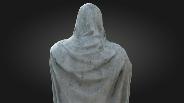 Ancient plaster statue knight 3D model - TurboSquid 1710672