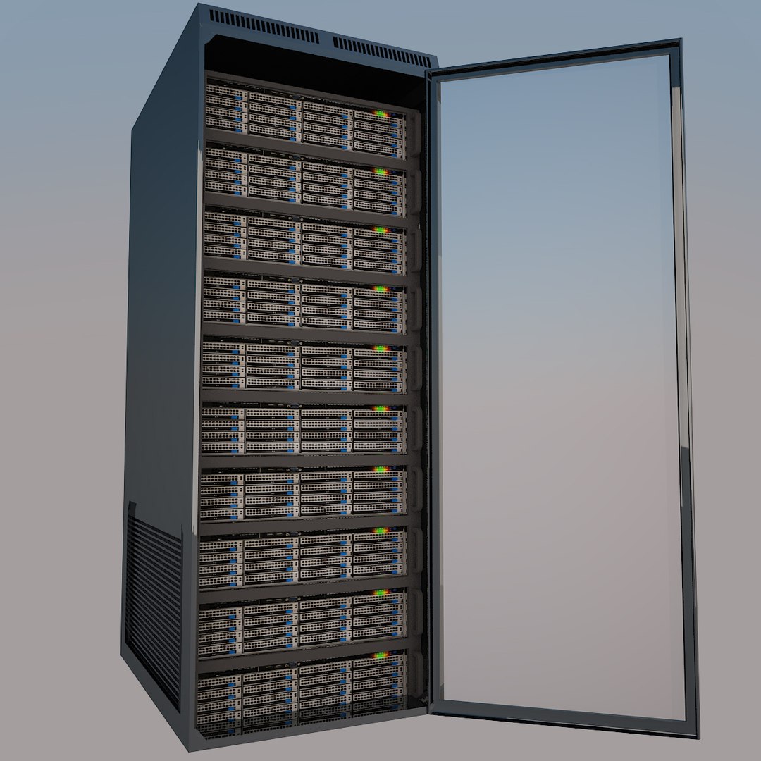 3d Server Rack