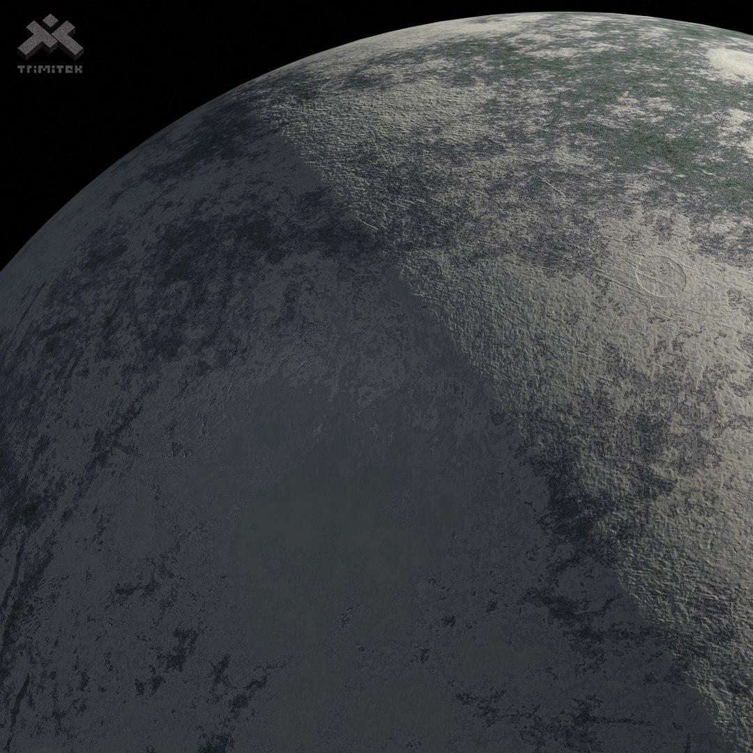 Icy Moon 01 - 8k PBR - Metal and Gloss versions 3D model - TurboSquid ...