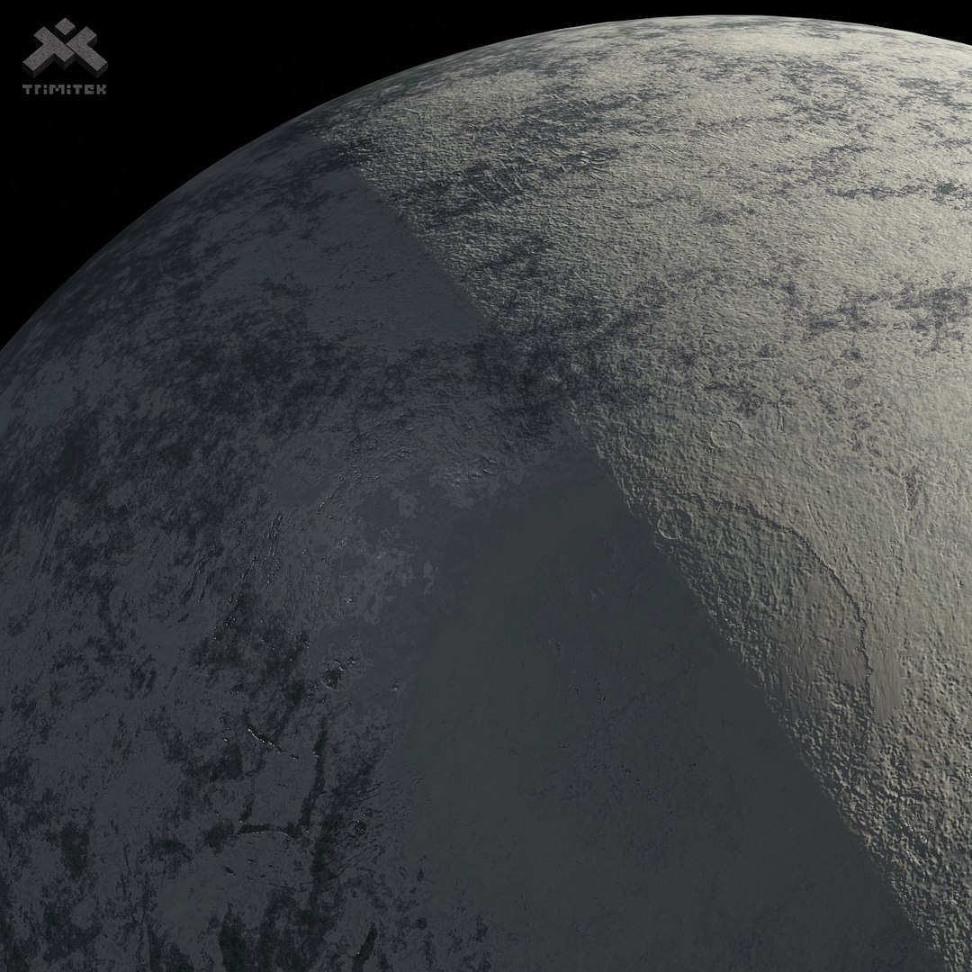 Icy Moon 01 - 8k PBR - Metal and Gloss versions 3D model - TurboSquid ...