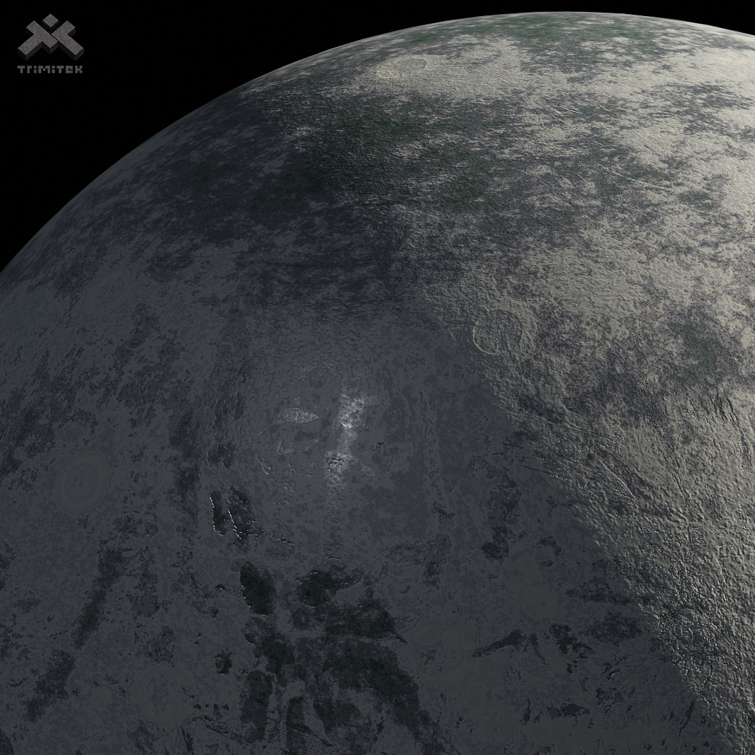 Icy Moon 01 - 8k PBR - Metal and Gloss versions 3D model - TurboSquid ...