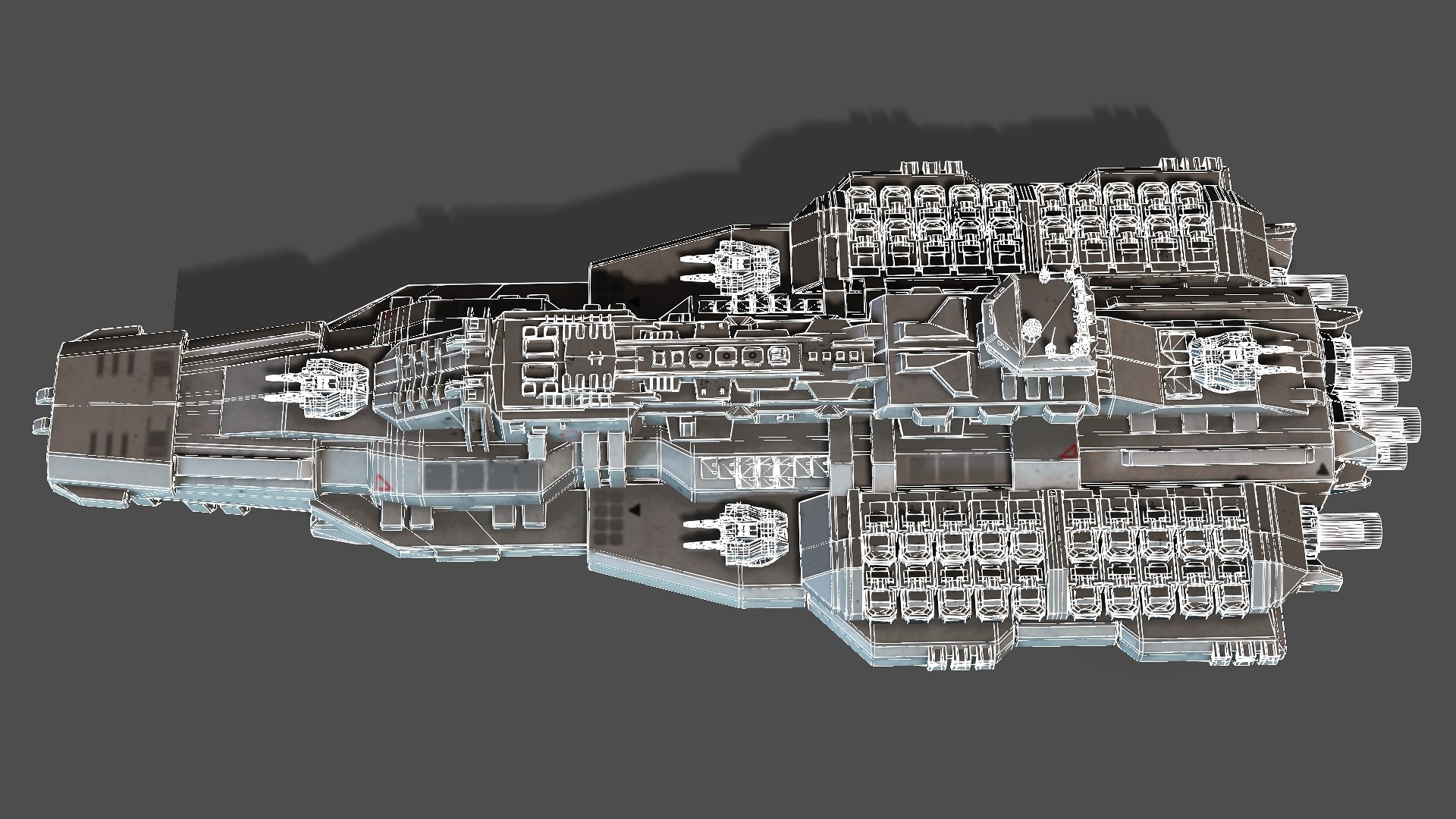 3D Spaceship E Model - TurboSquid 1983218