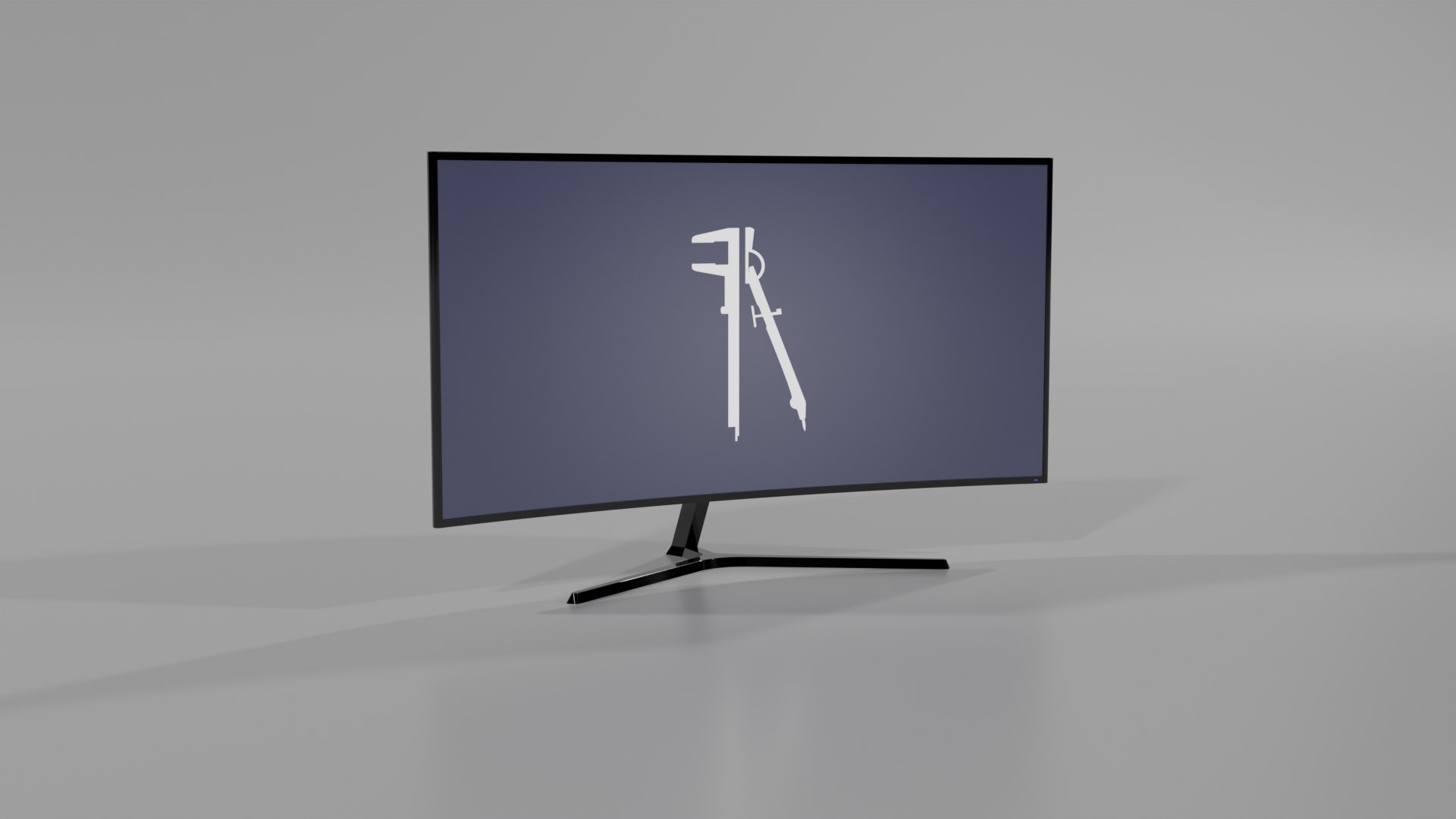 3D 27 Inch Curved Monitor Model - TurboSquid 1976838