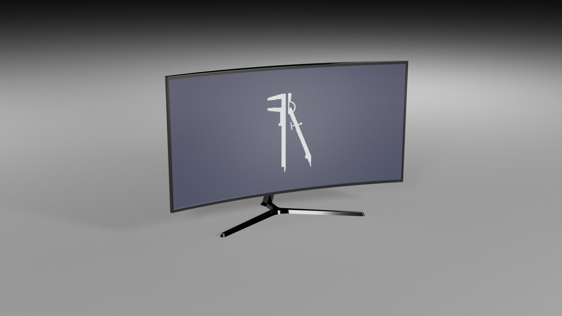 3D 27 Inch Curved Monitor Model - TurboSquid 1976838