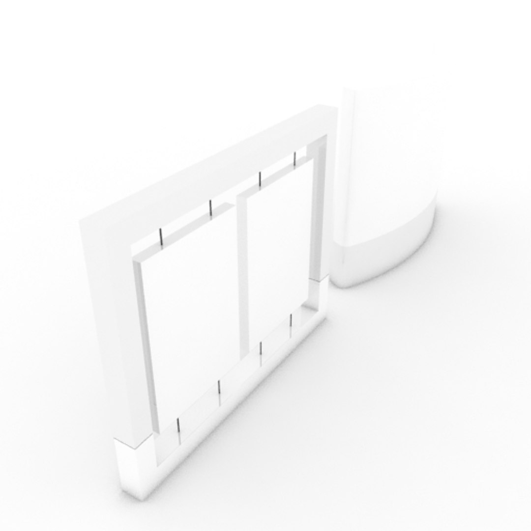 3D Exhibition Panels 2 Model - TurboSquid 1322054