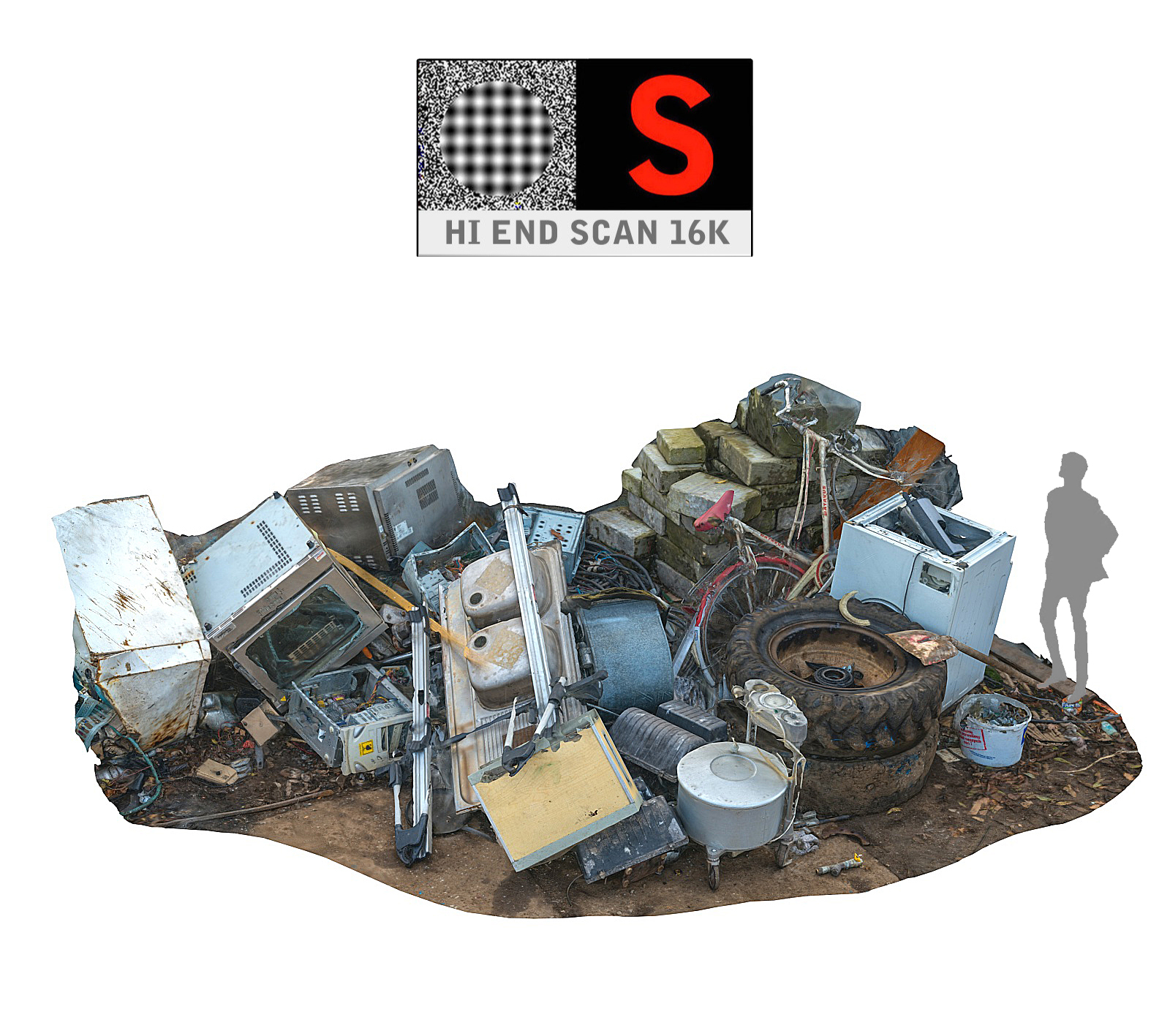 3D industrial wastes pack 15 model - TurboSquid 1222210