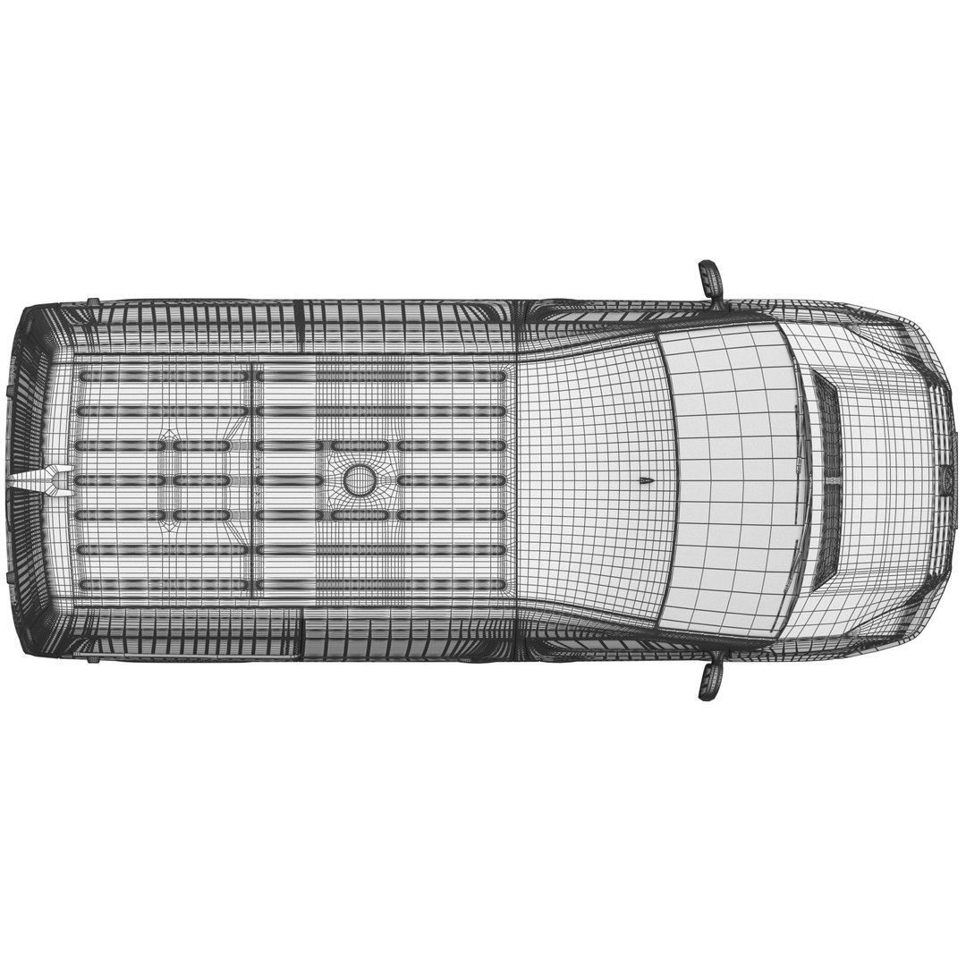 3D Model VW Crafter 2011 PanelVan L1H2 - TurboSquid 1903040