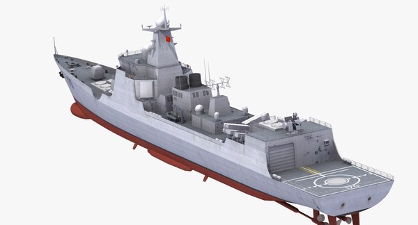 type052c luyangii destroyer dwg