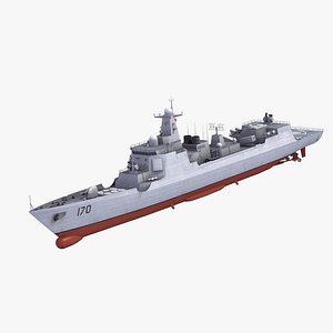 Hobart class ddg model - TurboSquid 1588915
