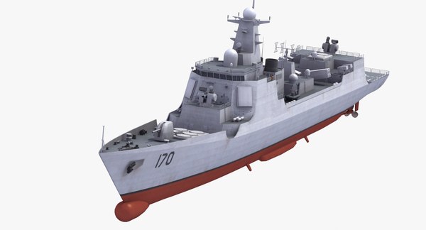 type052c luyangii destroyer dwg