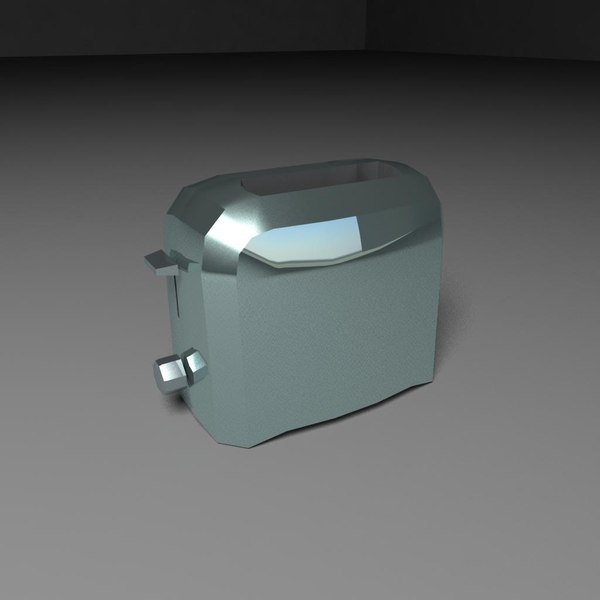 modelo 3d Tostadora Low Poly - TurboSquid 1047043