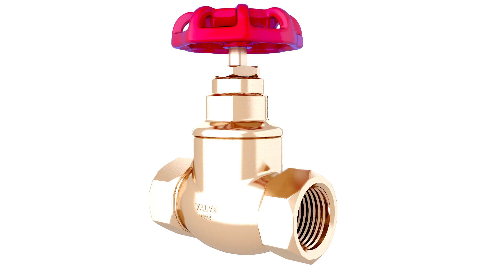 3D Model Steam Stop Globe Valve 76 - TurboSquid 2309125