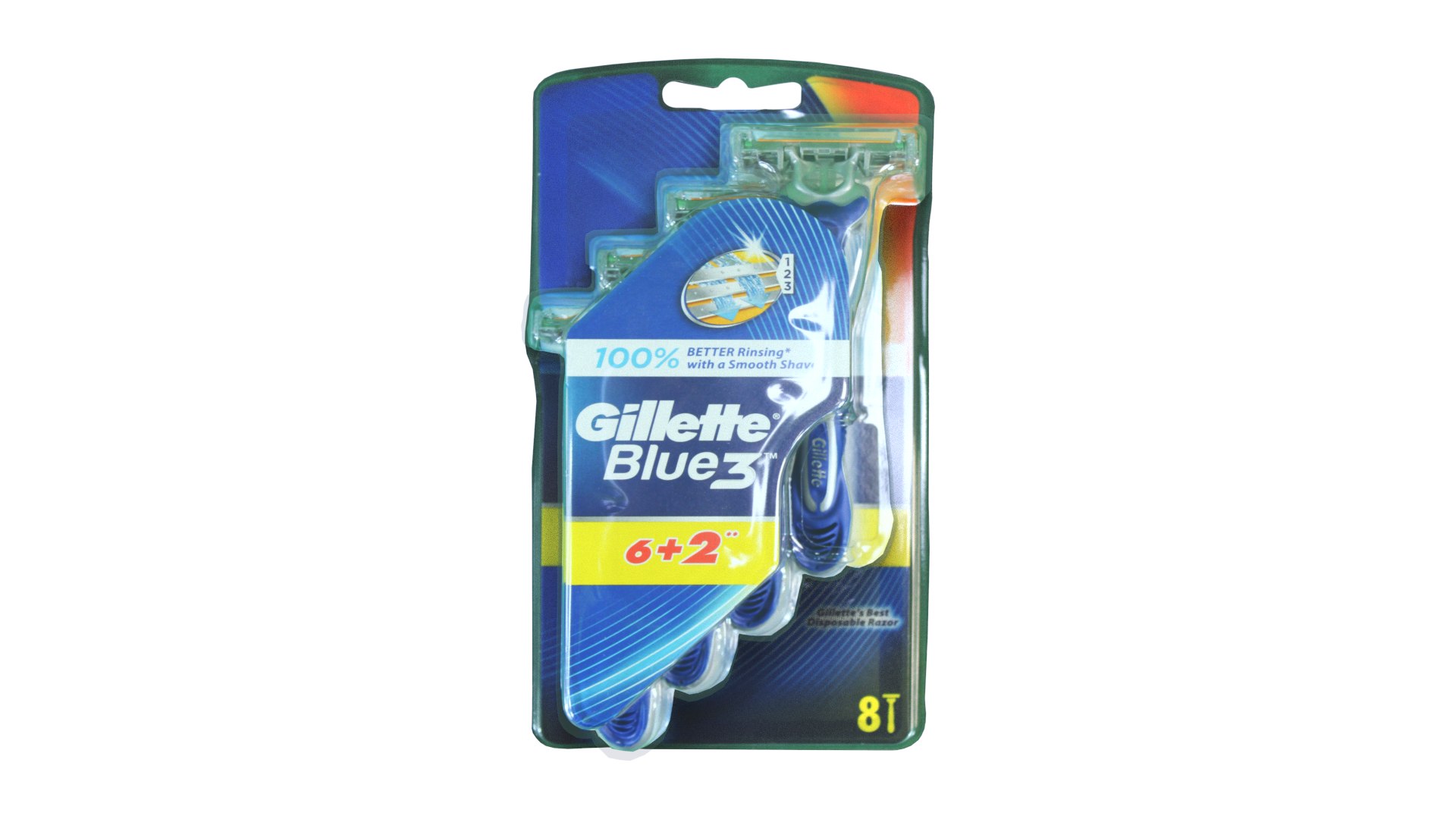 3D Gillette Blue - TurboSquid 2172839