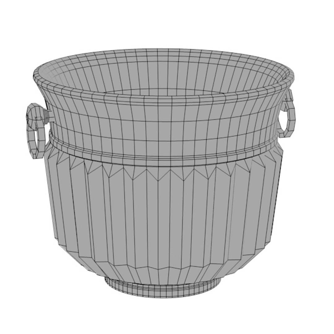 bucket ice 3d model