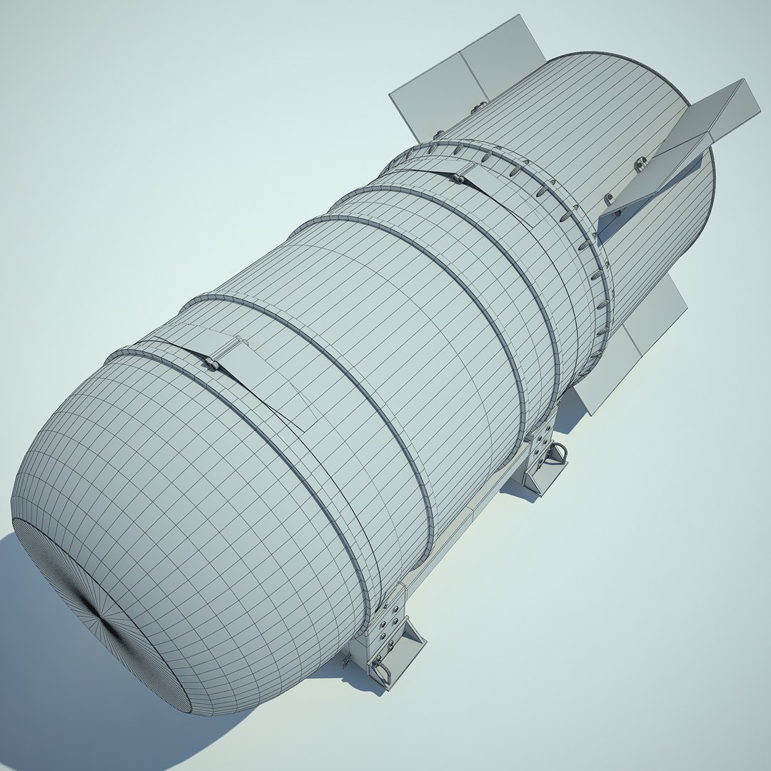 Hydrogen Bomb 3d Model