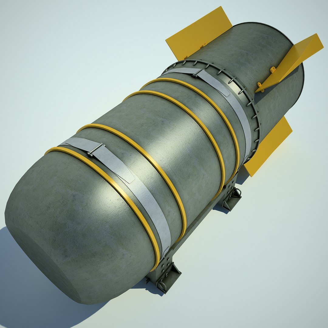 Hydrogen Bomb 3d Model