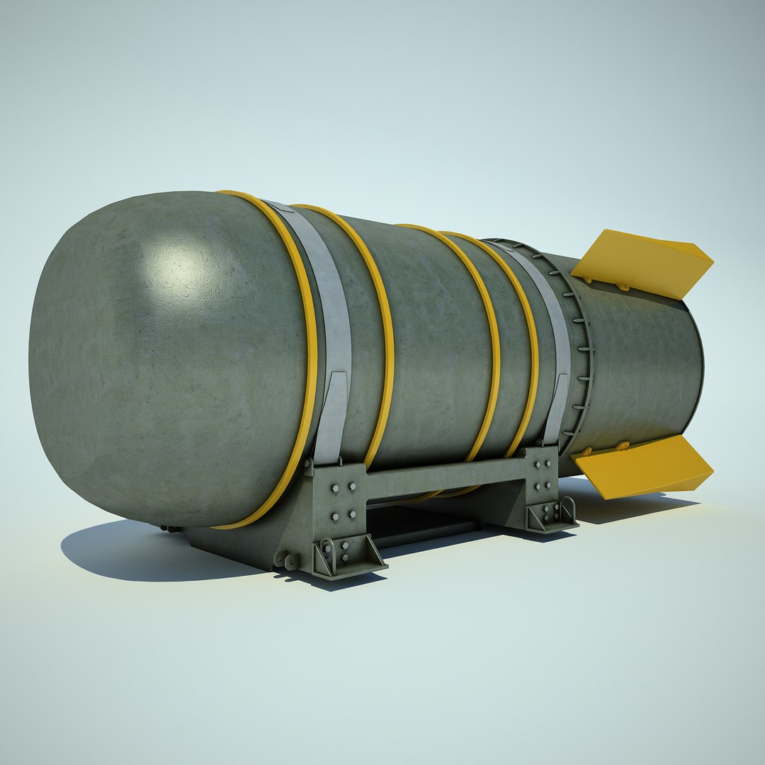 Hydrogen Bomb 3d Model