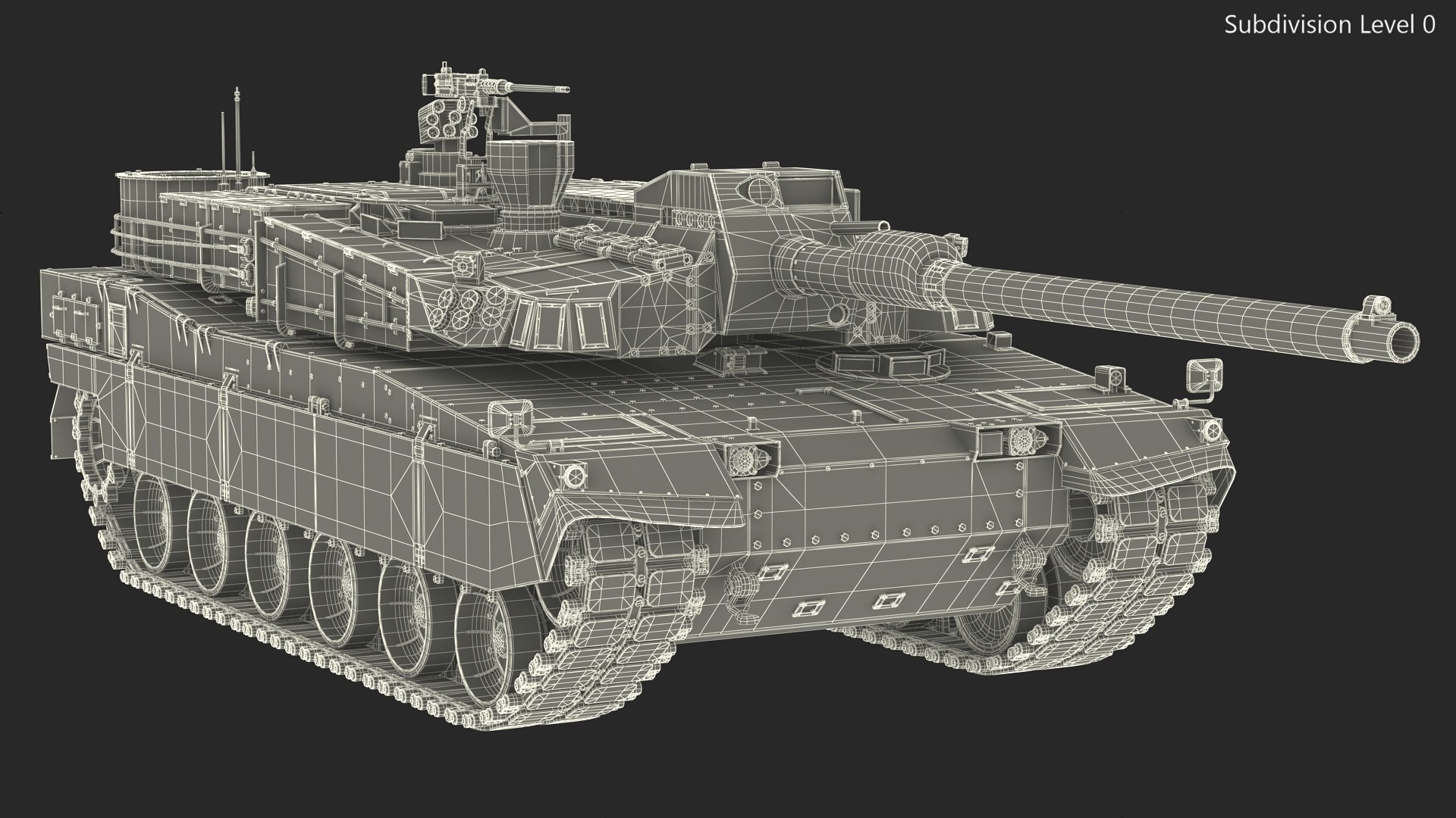 3D Korean K2 Tank Camouflage Color Model - TurboSquid 2224952