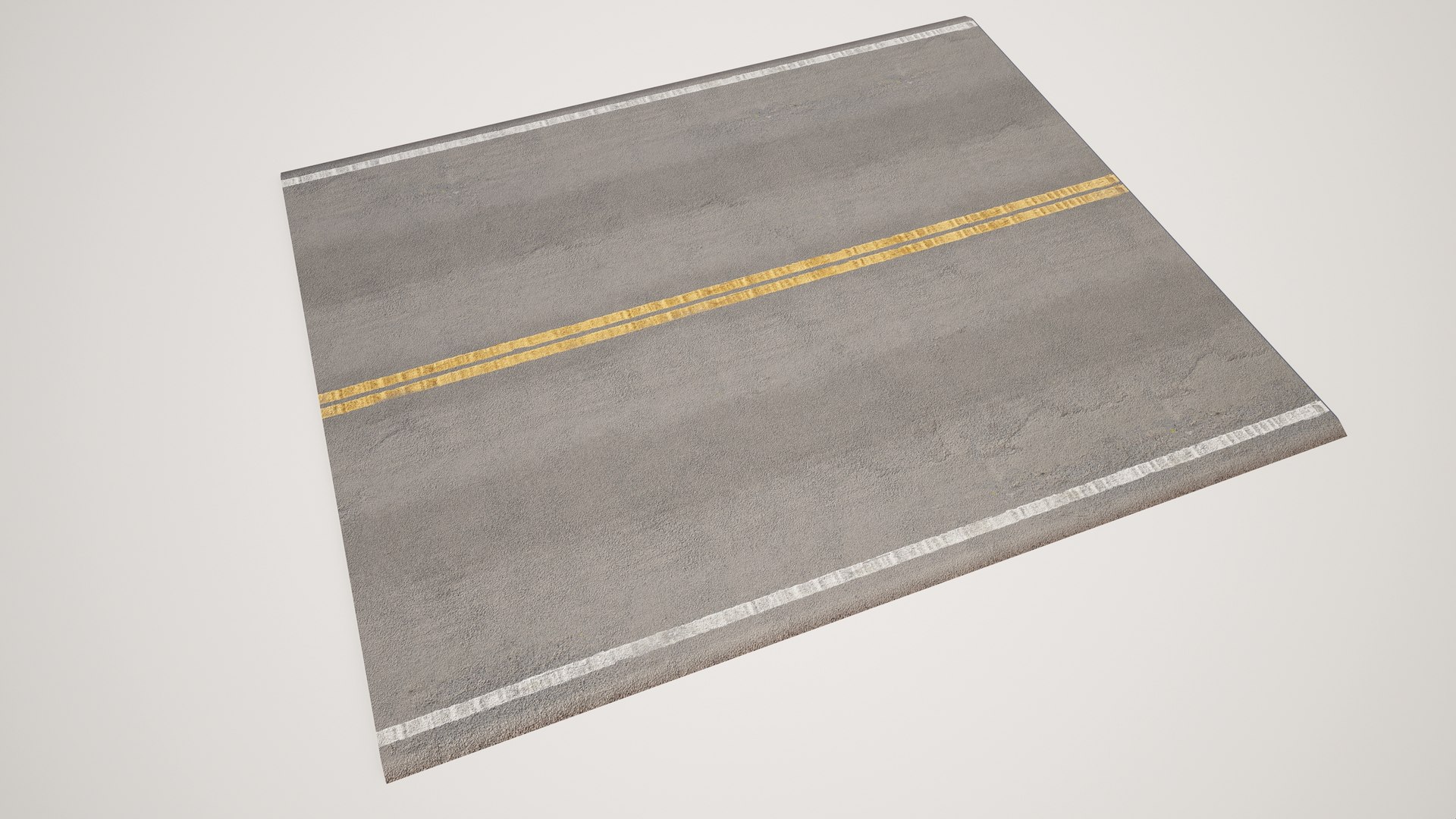 Modular Rural Road Model For Splines 3D - TurboSquid 2489964