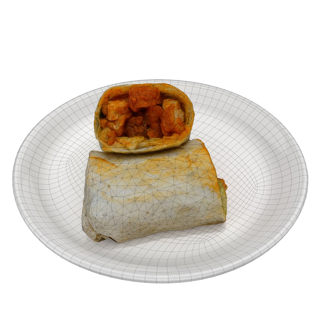 3D Shawarma Ar - TurboSquid 1602045