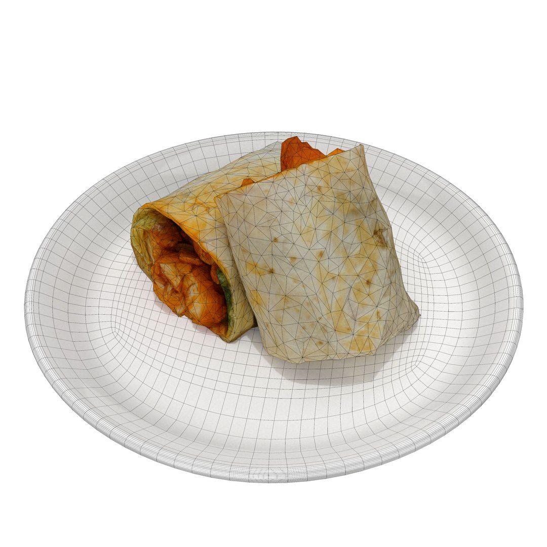 3D Shawarma Ar - TurboSquid 1602045