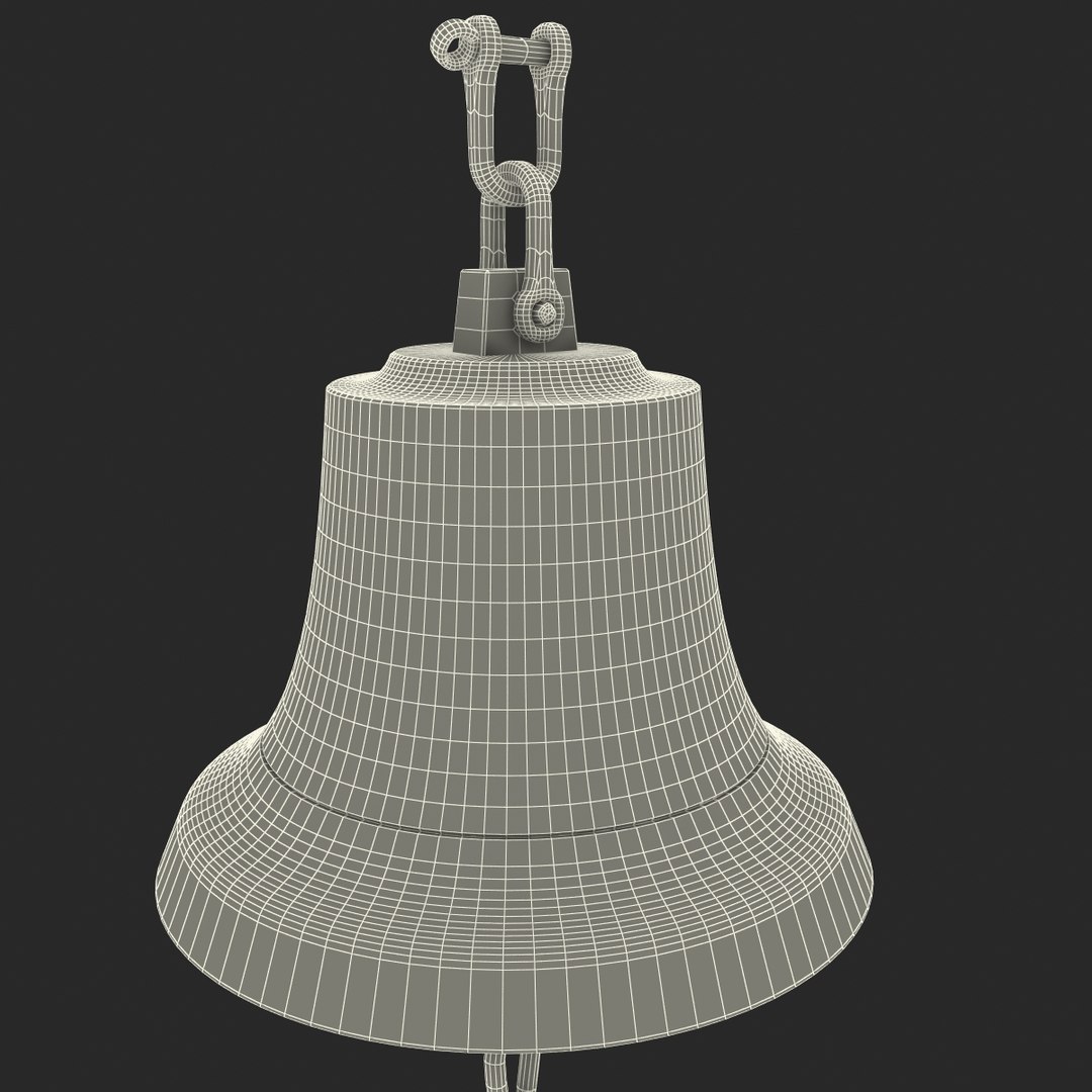 3d Model Of Ship Bell
