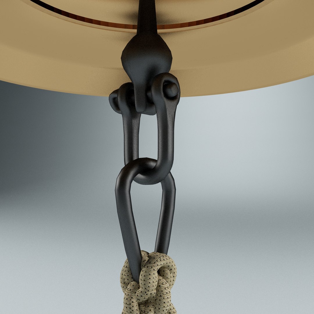 3d Model Of Ship Bell