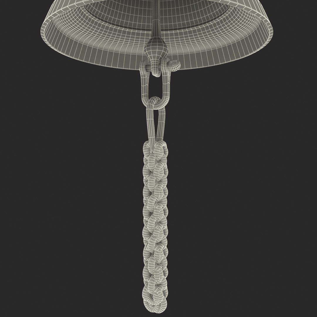 3d Model Of Ship Bell