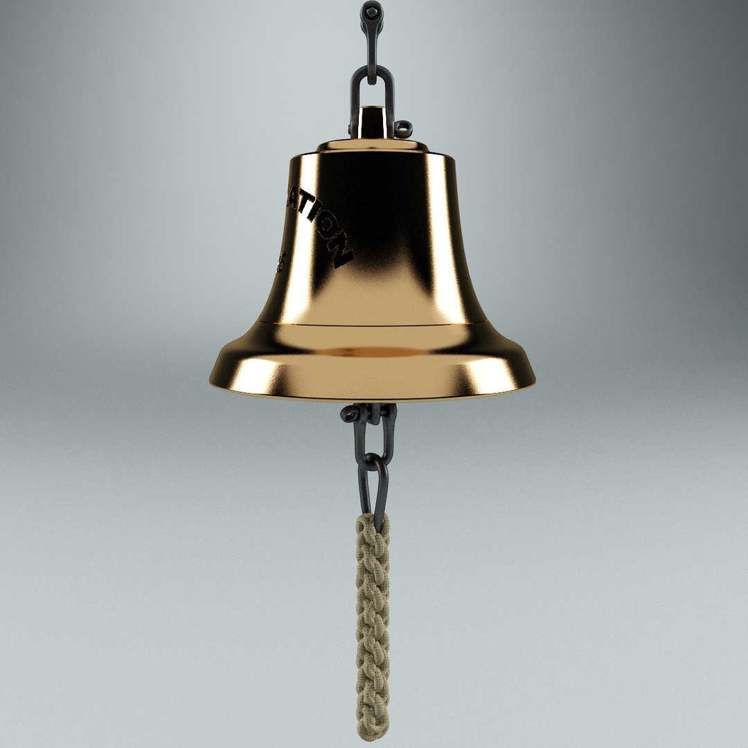 3d Model Of Ship Bell