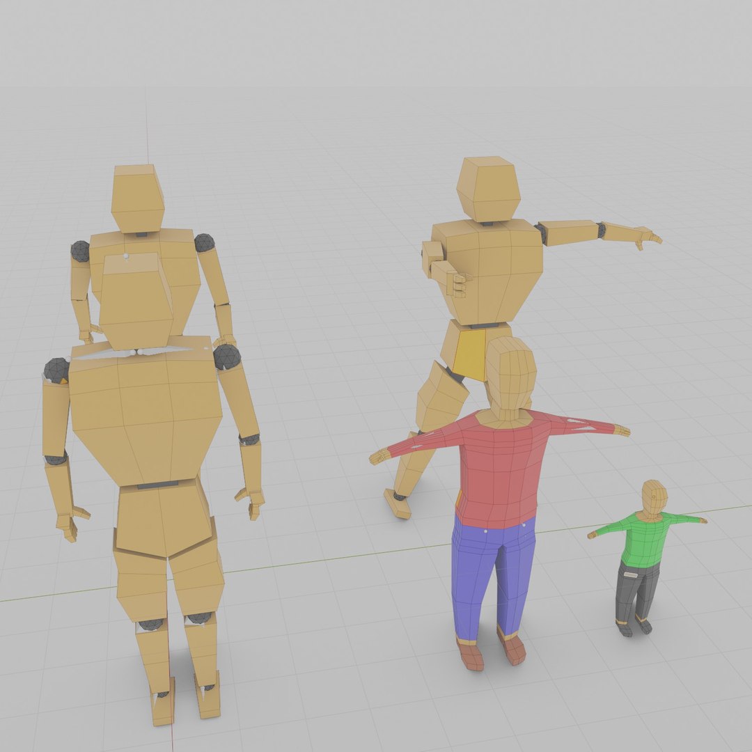 People Characters 3D Model - TurboSquid 1663488