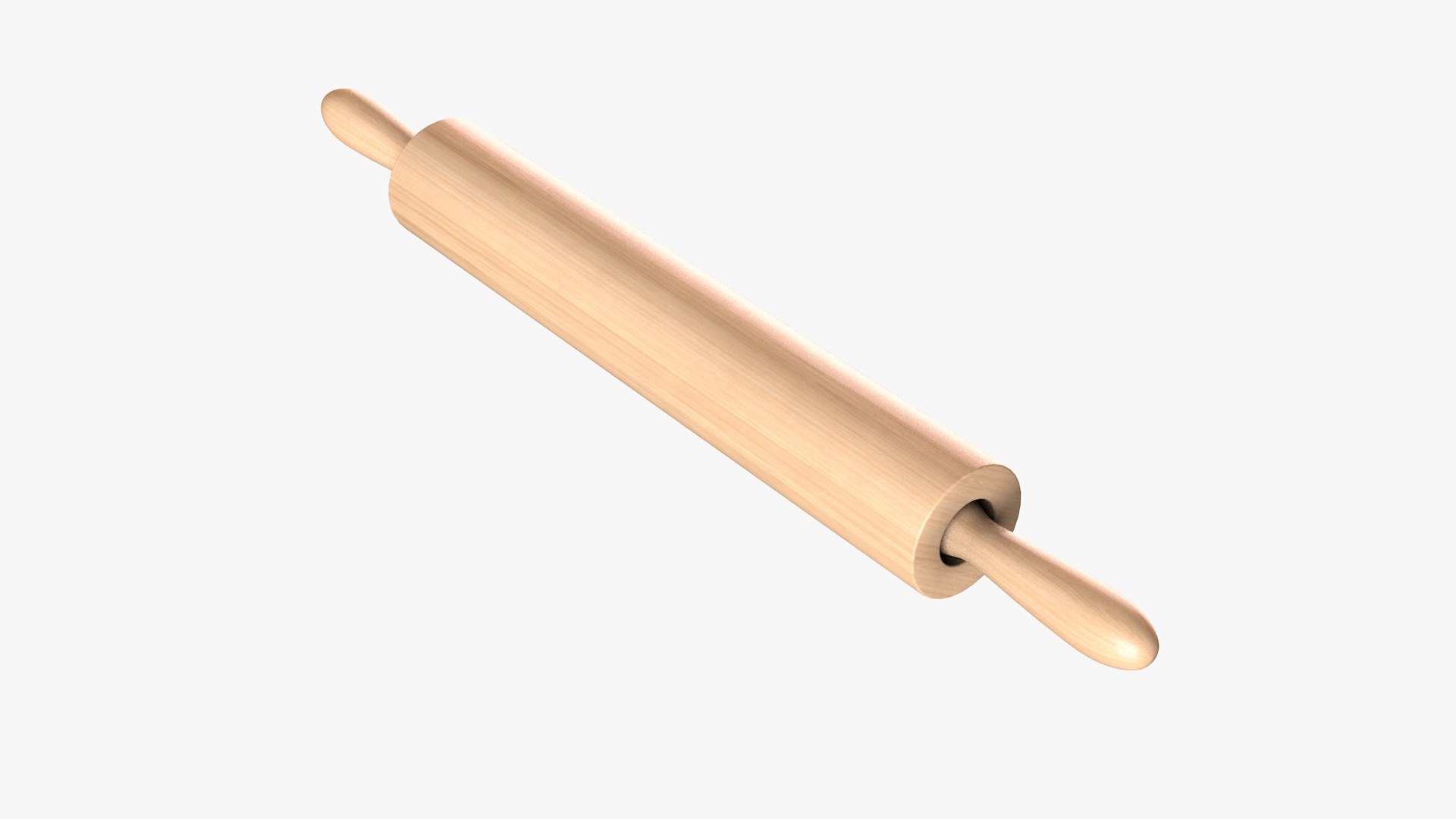 Rolling Pin 3D Model - TurboSquid 2368648