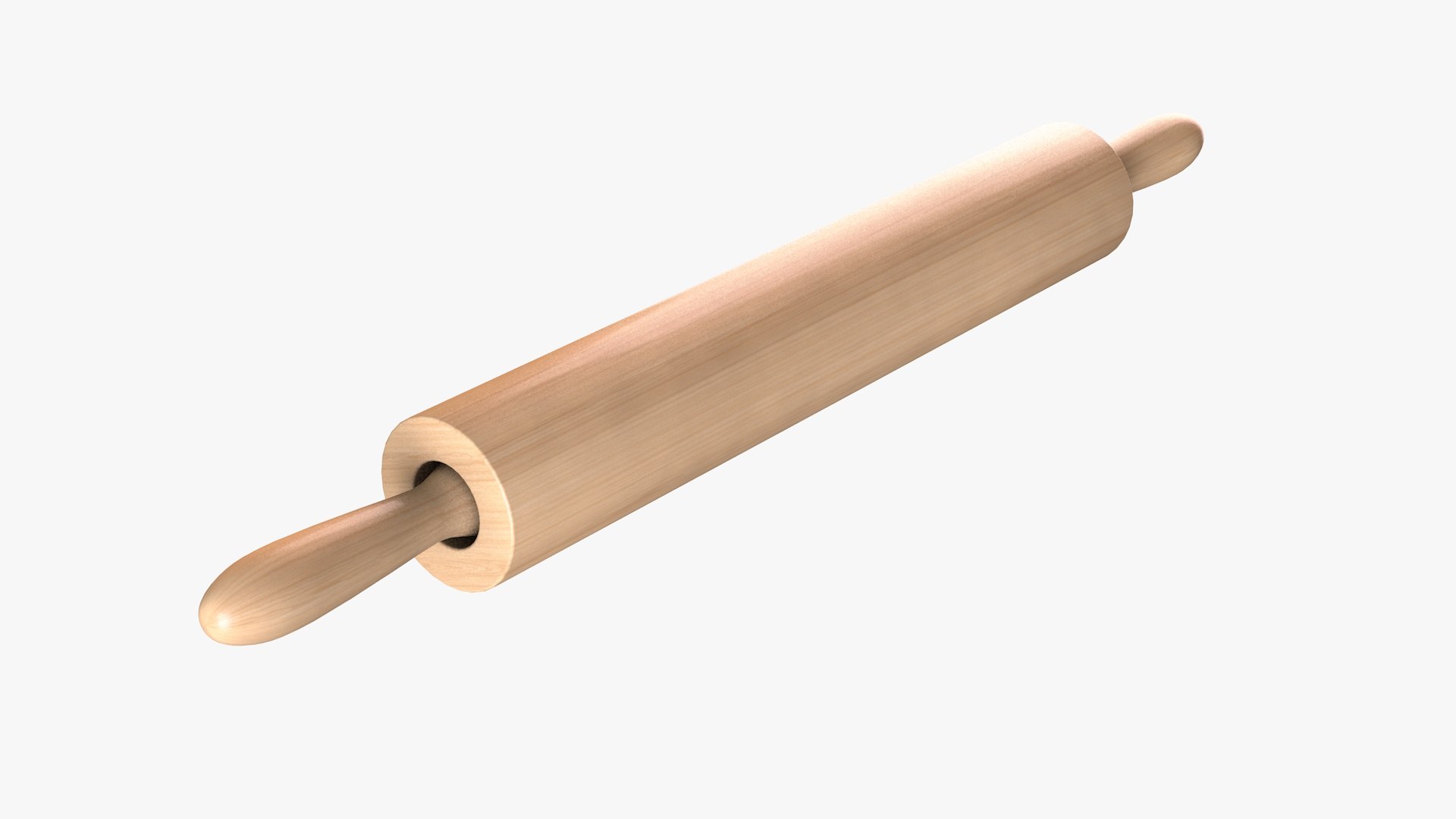 Rolling Pin 3D Model - TurboSquid 2368648