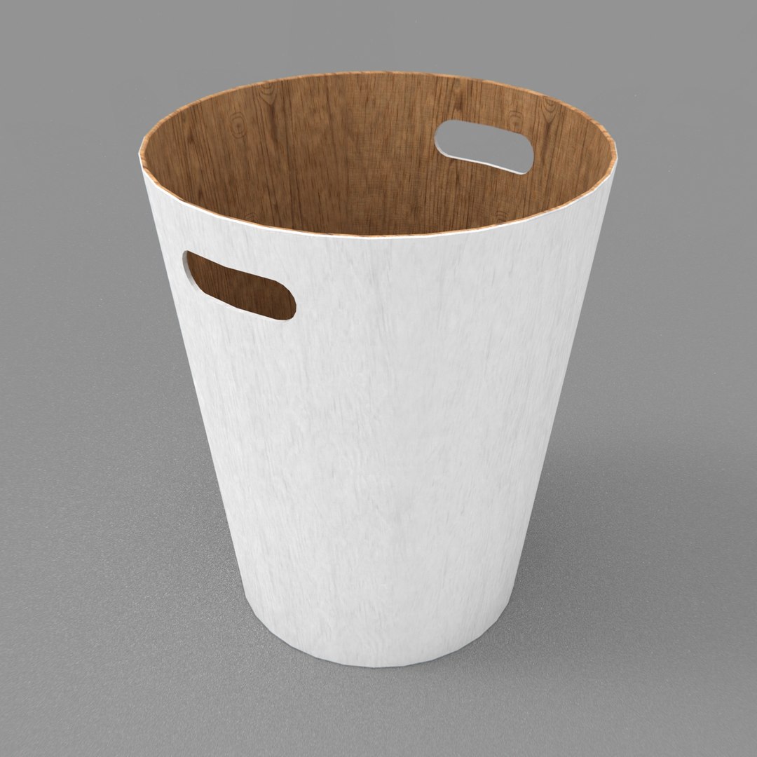 Modern Round Trash Can 3D model - TurboSquid 2160613