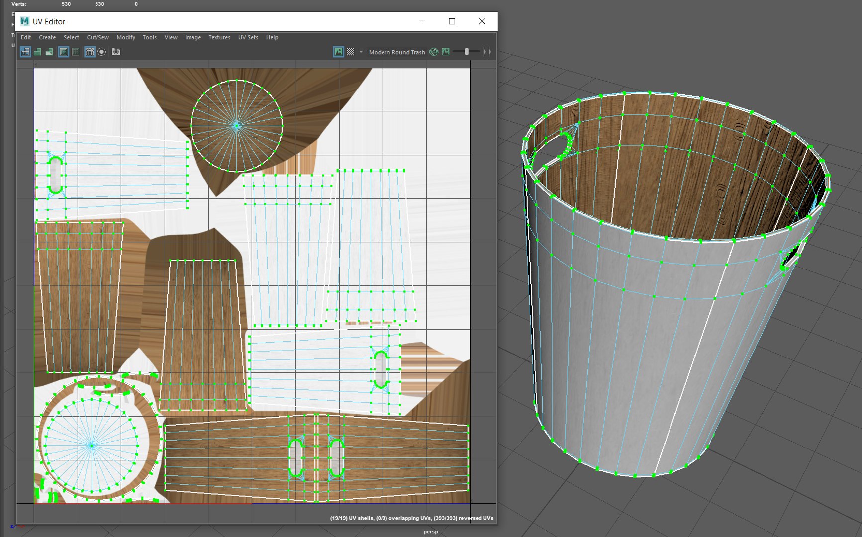 Modern Round Trash Can 3D model - TurboSquid 2160613