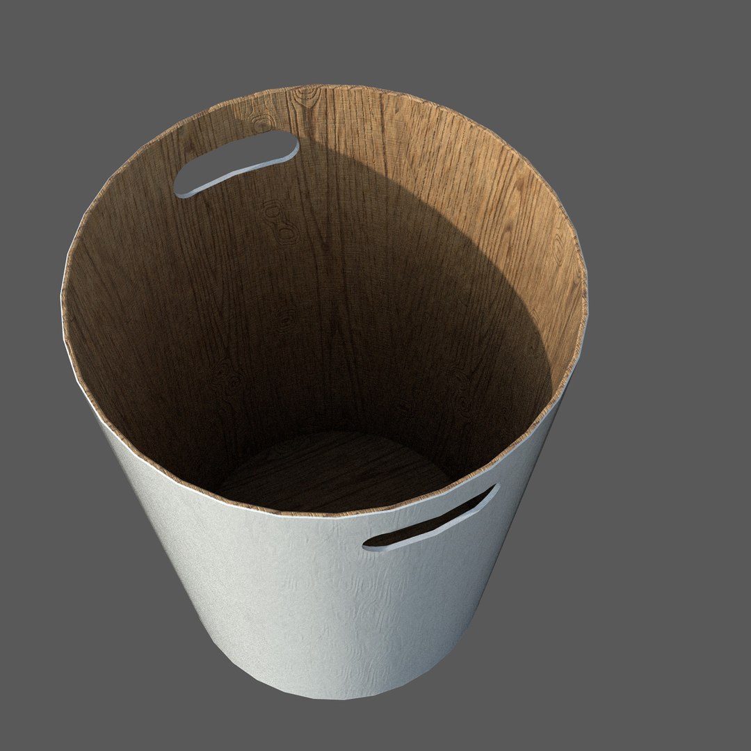 Modern Round Trash Can 3D model - TurboSquid 2160613