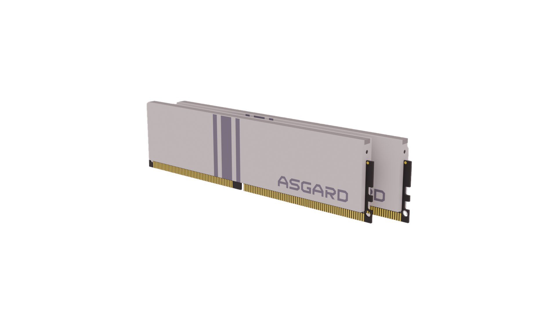 modèle 3D de RAM Asgard Ddr4 - TurboSquid 2284268