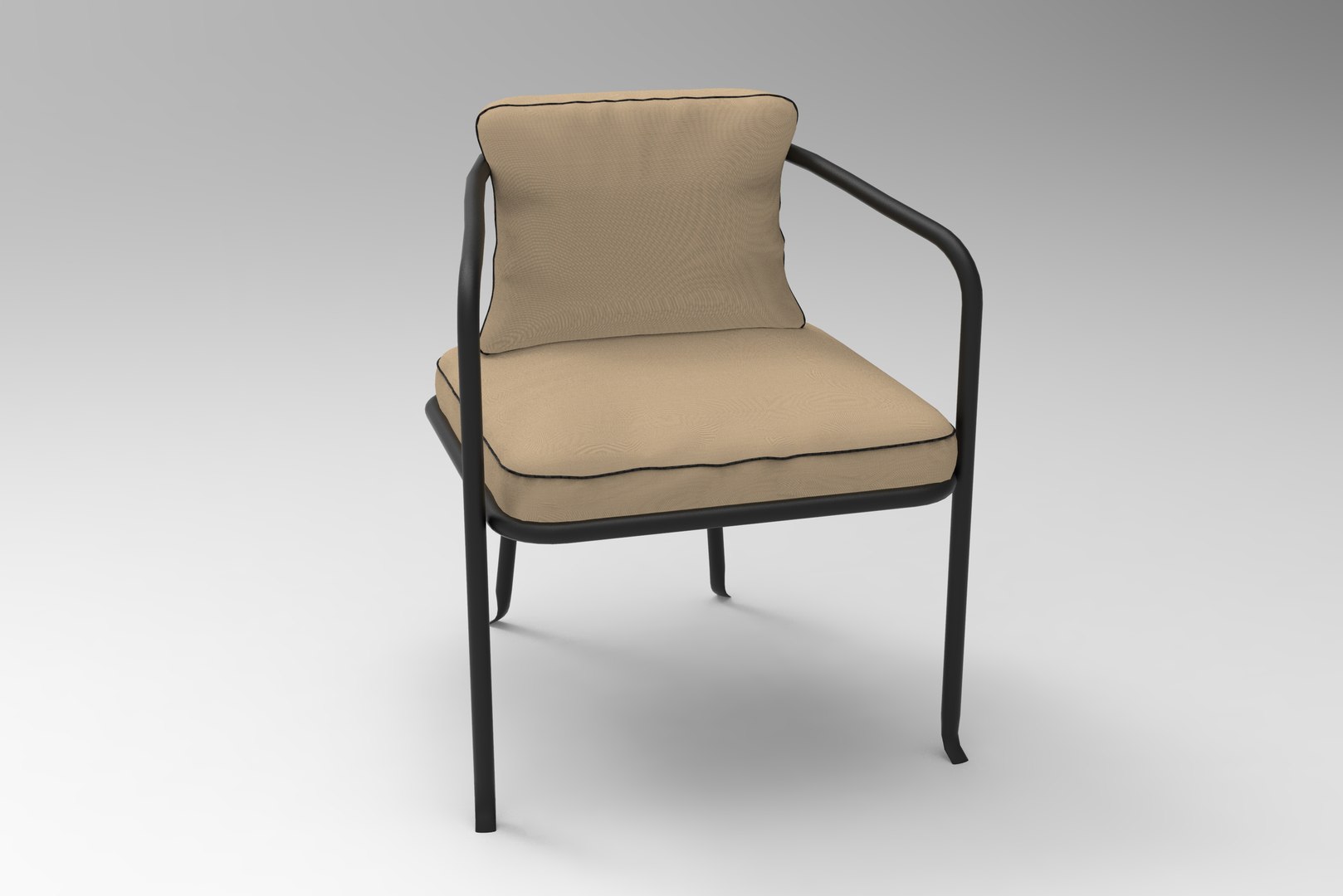 3D Chair Borea Model - TurboSquid 1728684