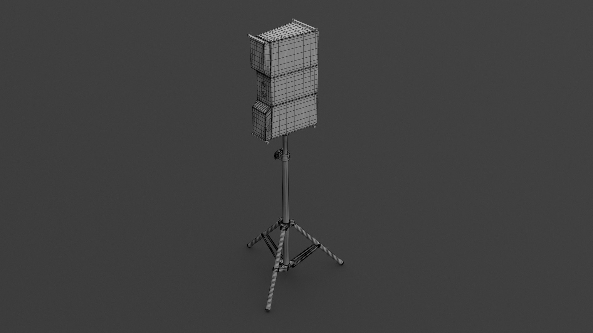 Stage Speaker 3D - TurboSquid 2195618