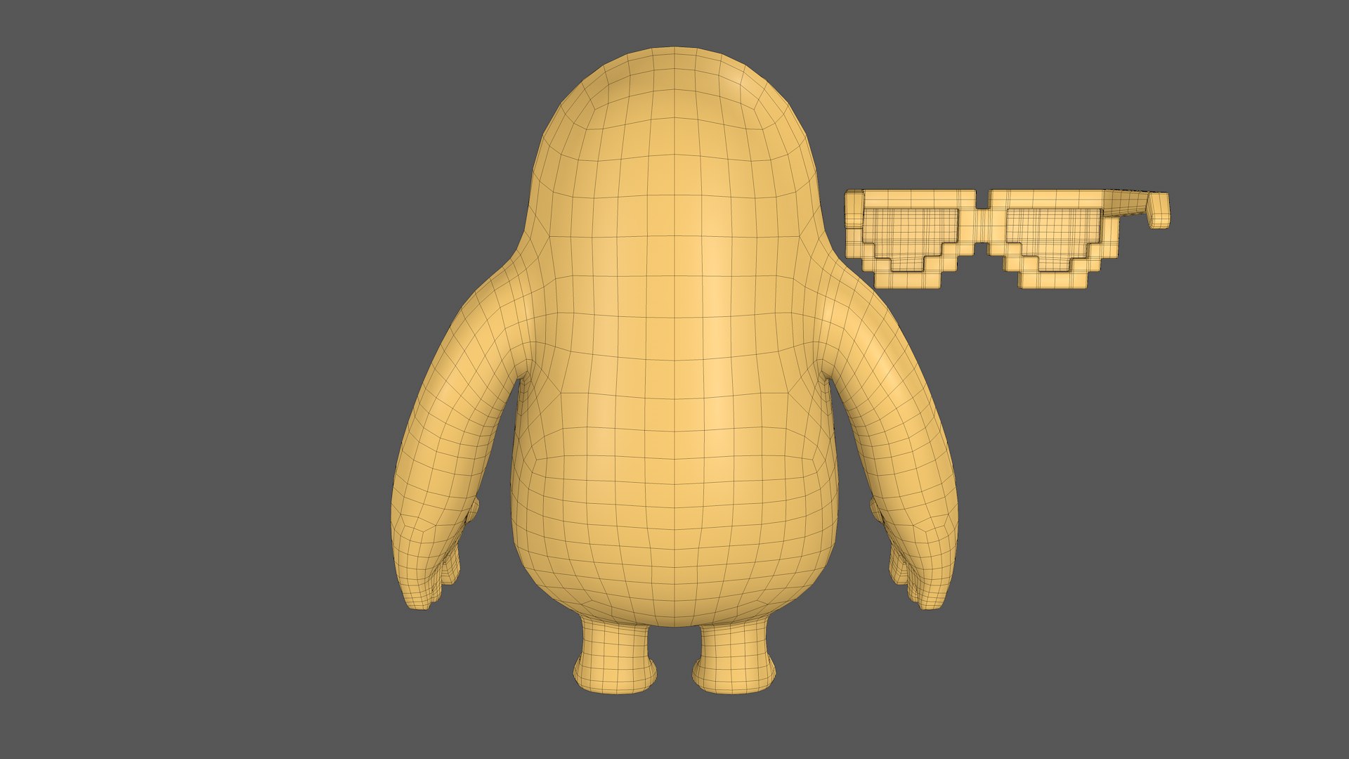 Fall Guys Game Character Custom Colors 3D model - TurboSquid 1919429