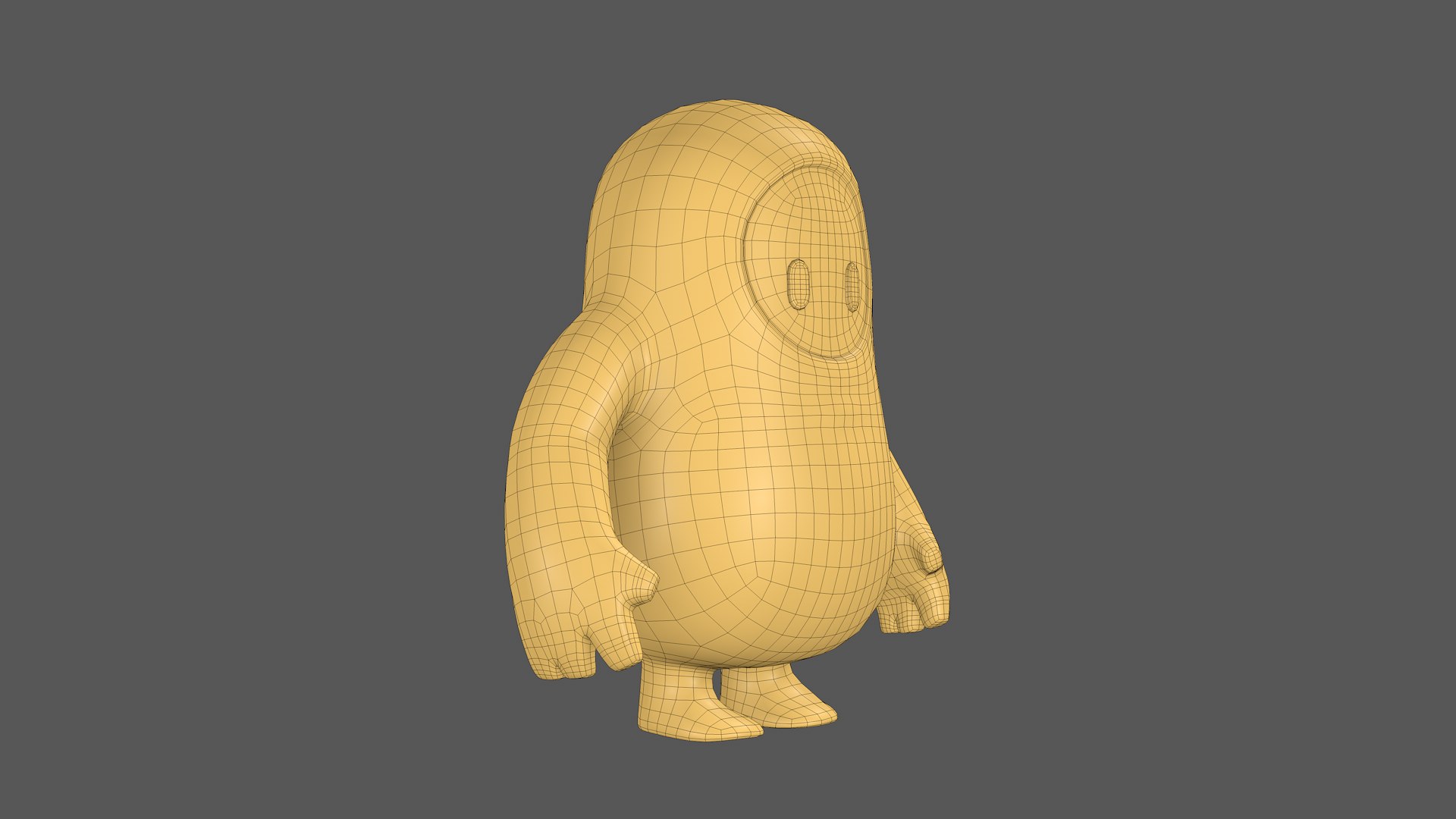 Fall Guys Game Character Custom Colors 3D model - TurboSquid 1919429