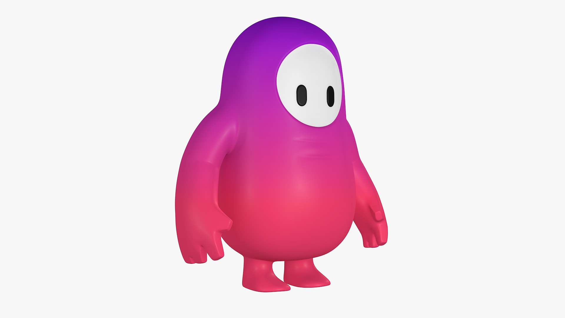 Fall Guys Game Character Custom Colors 3D Model - TurboSquid 1919429