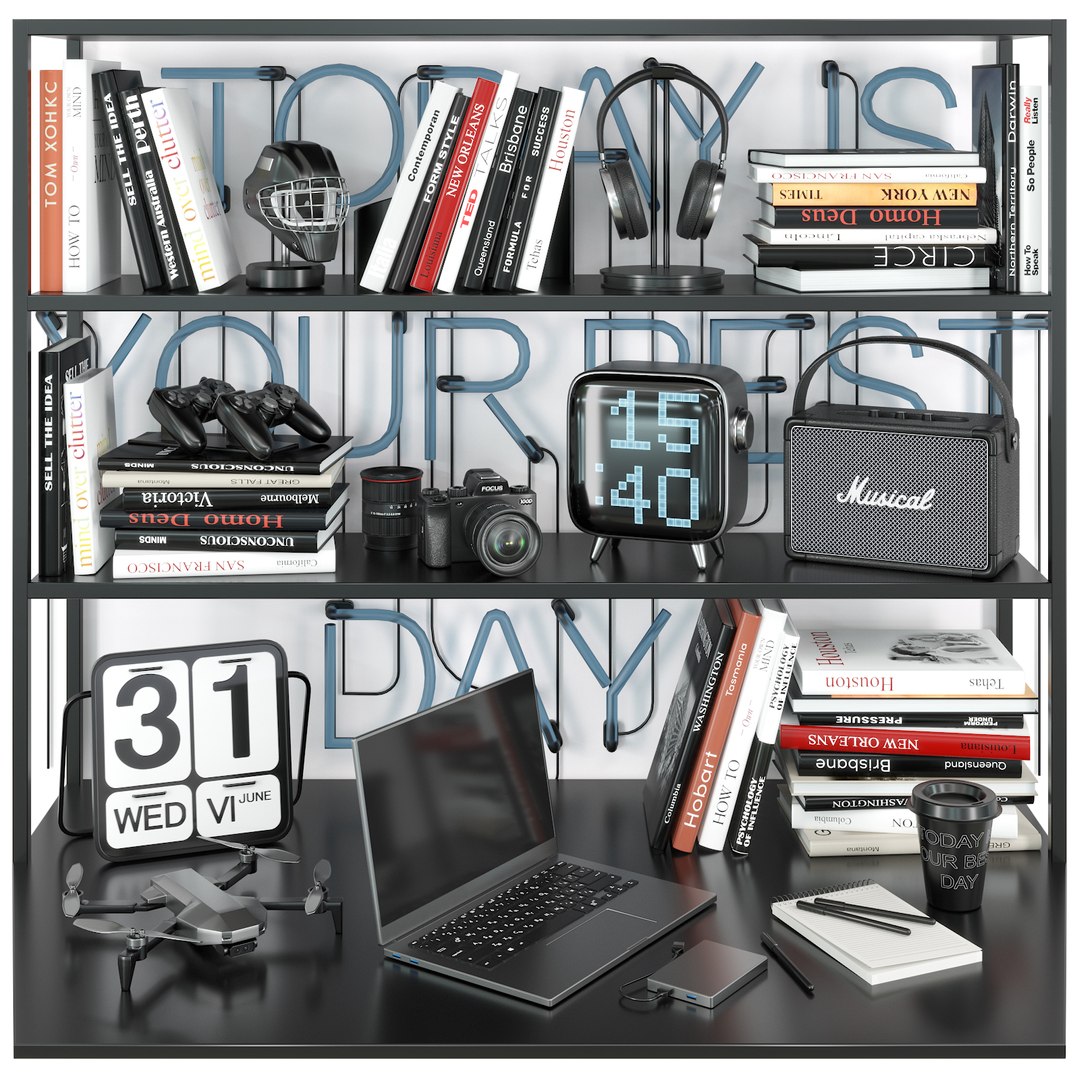 3D Model Electronics Set - TurboSquid 1962743