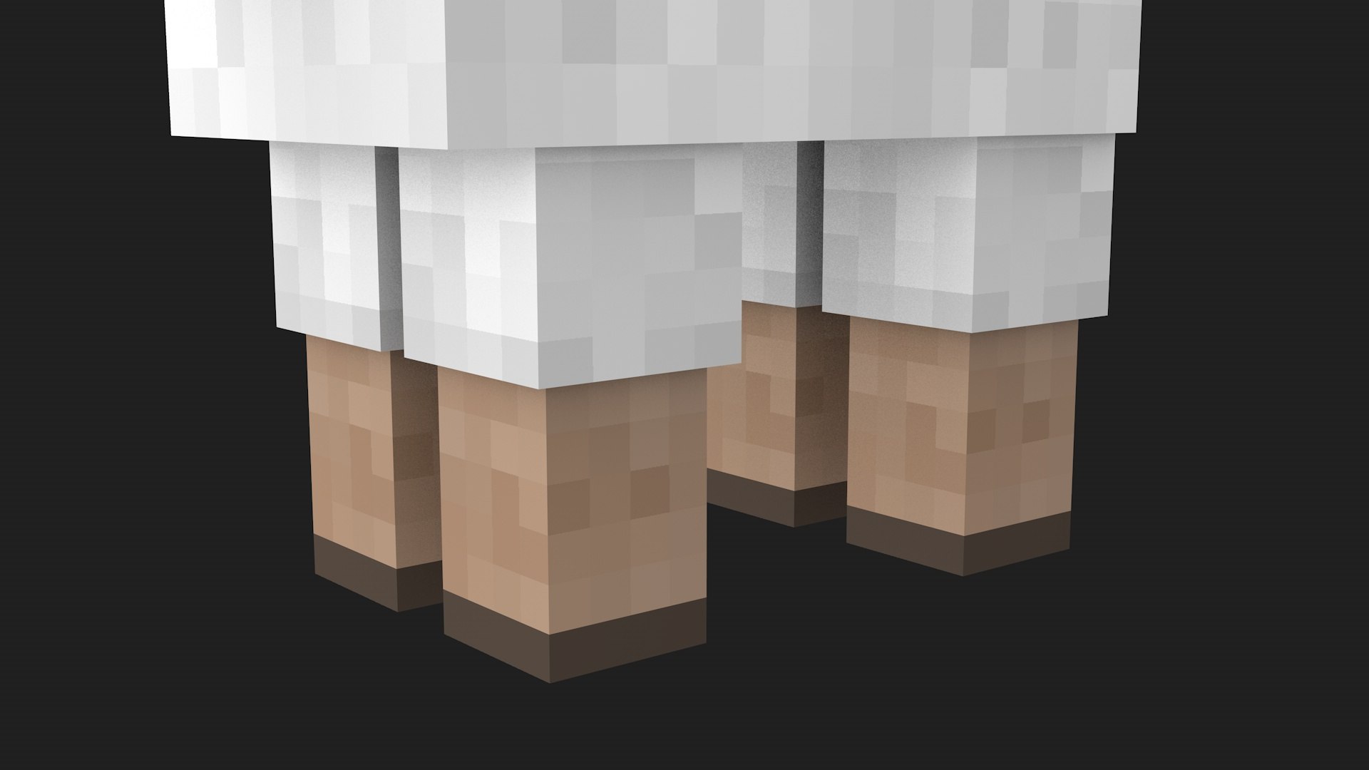 Minecraft Sheep 3D - TurboSquid 1842723