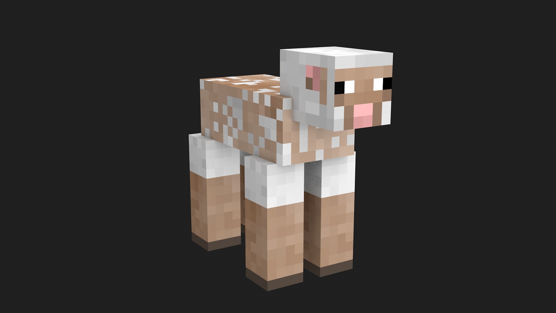 Minecraft Sheep 3D - TurboSquid 1842723