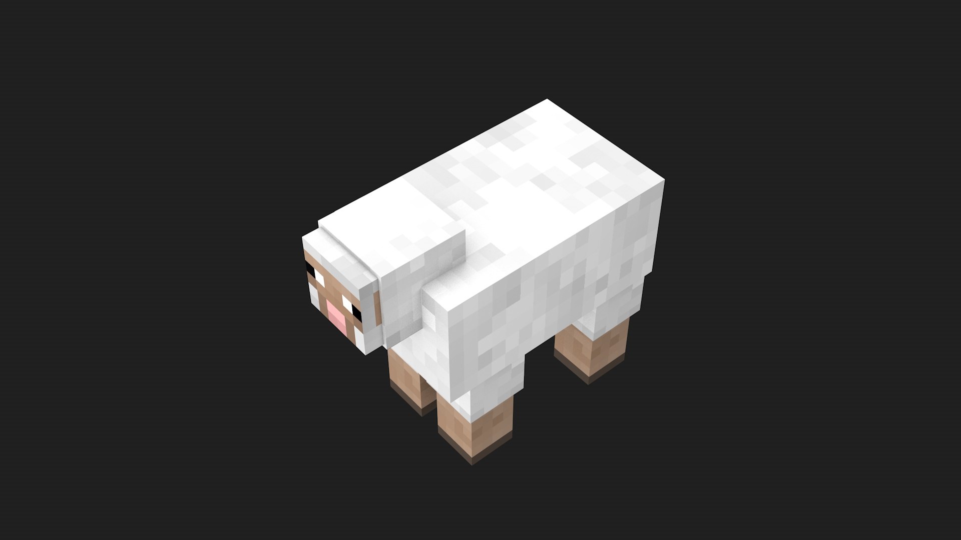 Minecraft Sheep 3D - TurboSquid 1842723